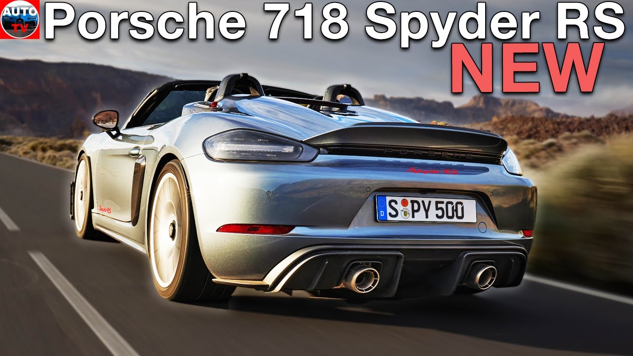 NEW 2024 Porsche 718 Spyder RS - Visual REVIEW - YouTube