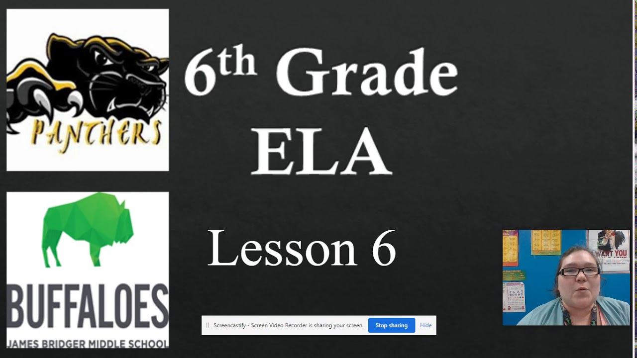 6th Grade ELA Lesson 6 YouTube 6th-grade-ela-lesson-6-youtube