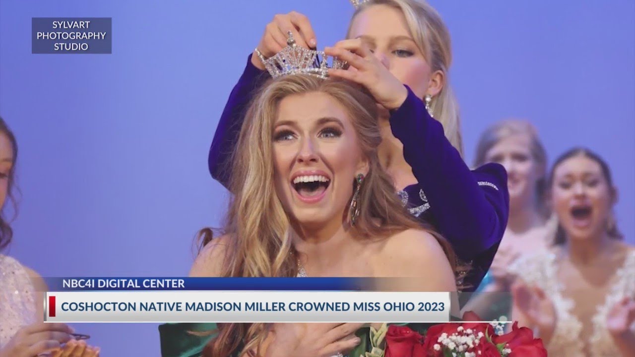 Coshocton native Madison Miller crowned Miss Ohio 2023 - YouTube