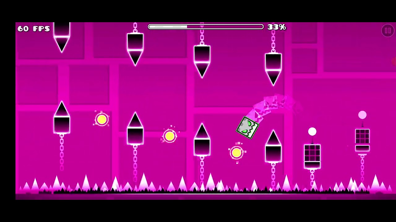 Geometry dash | completing level 8 time machine - YouTube