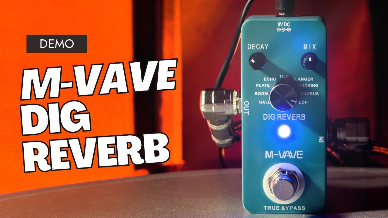 M-vave Dig Reverb pedal - YouTube