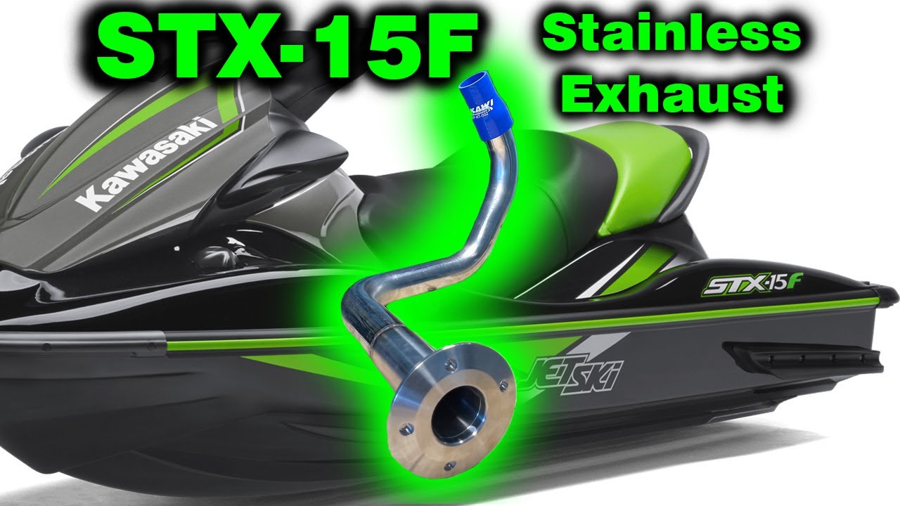 Unleash the Beast: Custom Stainless Steel Exhaust for The Kawasaki STX ...