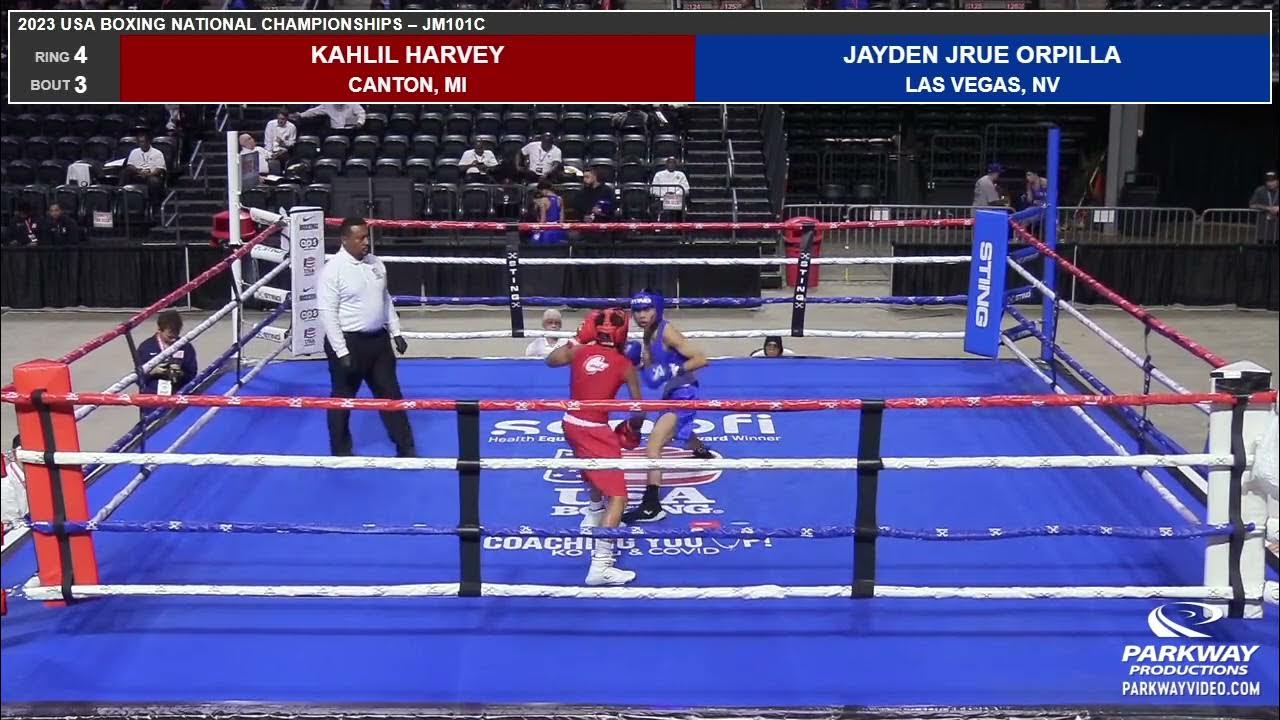 USAB 23 NC 128 Ring 4 Bout 3 Kahlil Harvey Jayden Jrue Orpilla JM101C - YouTube