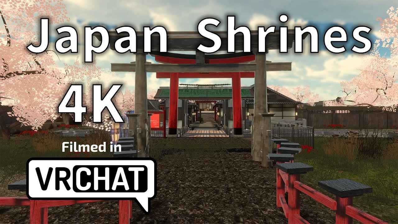 【VRChat】 Japan Shrines 4K - YouTube
