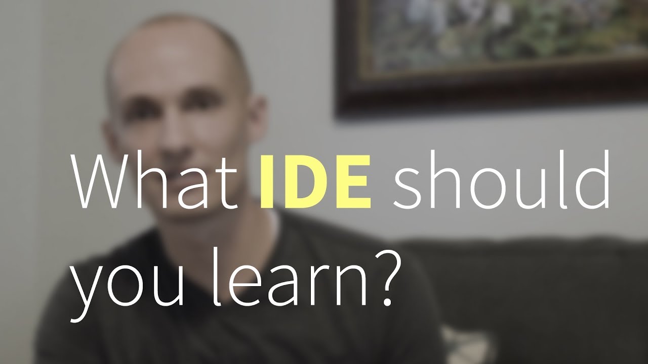 Which IDE should new students use? - YouTube