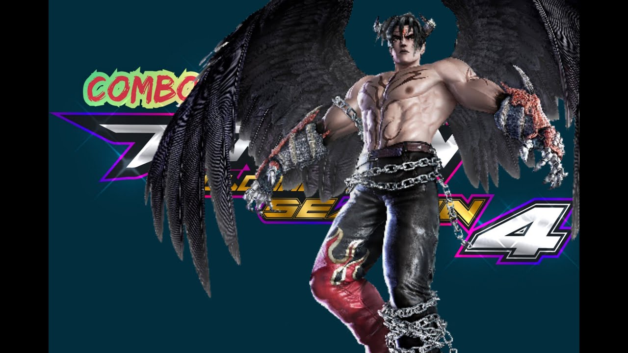 TEKKEN GLOBAL MOD S4: DEVIL JIN COMBO TUTORIAL - YouTube