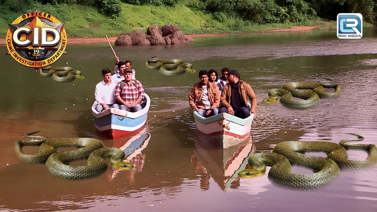 सांपों से भरे हुए समुन्दर में फस गई जब Team CID | Full EP | Best ...