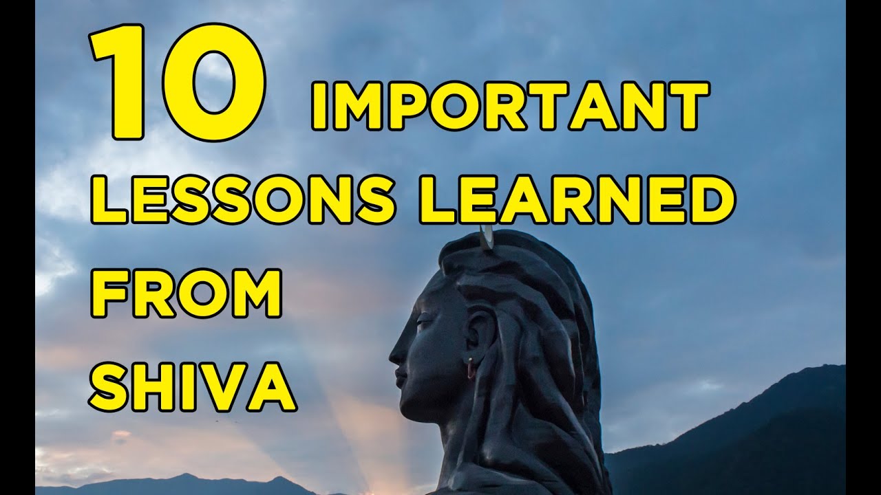10 Imp lessons learned from Lord Shiva in Daily Life | Motivational ...