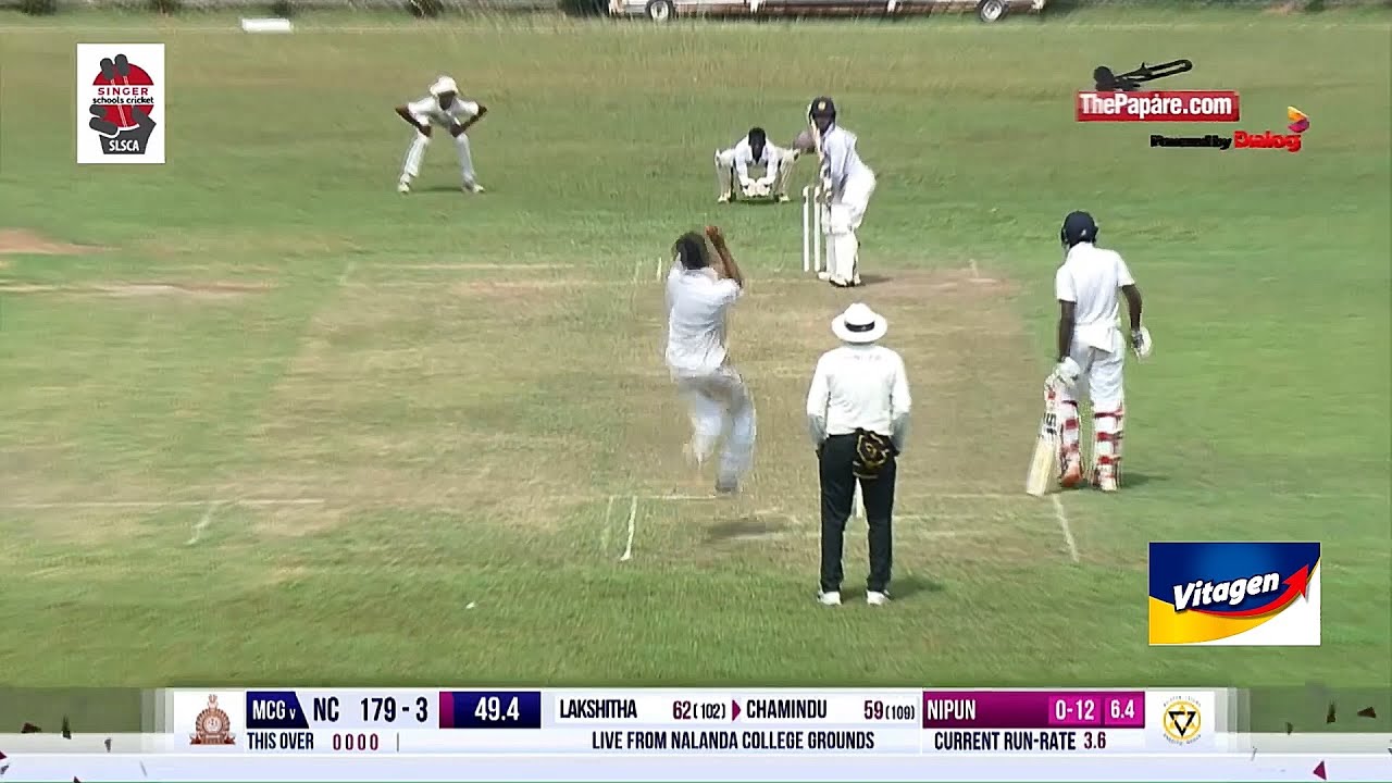 Sri Lanka U19 all-rounder Chamindu Wijesinghe's 72 for Nalanda College ...