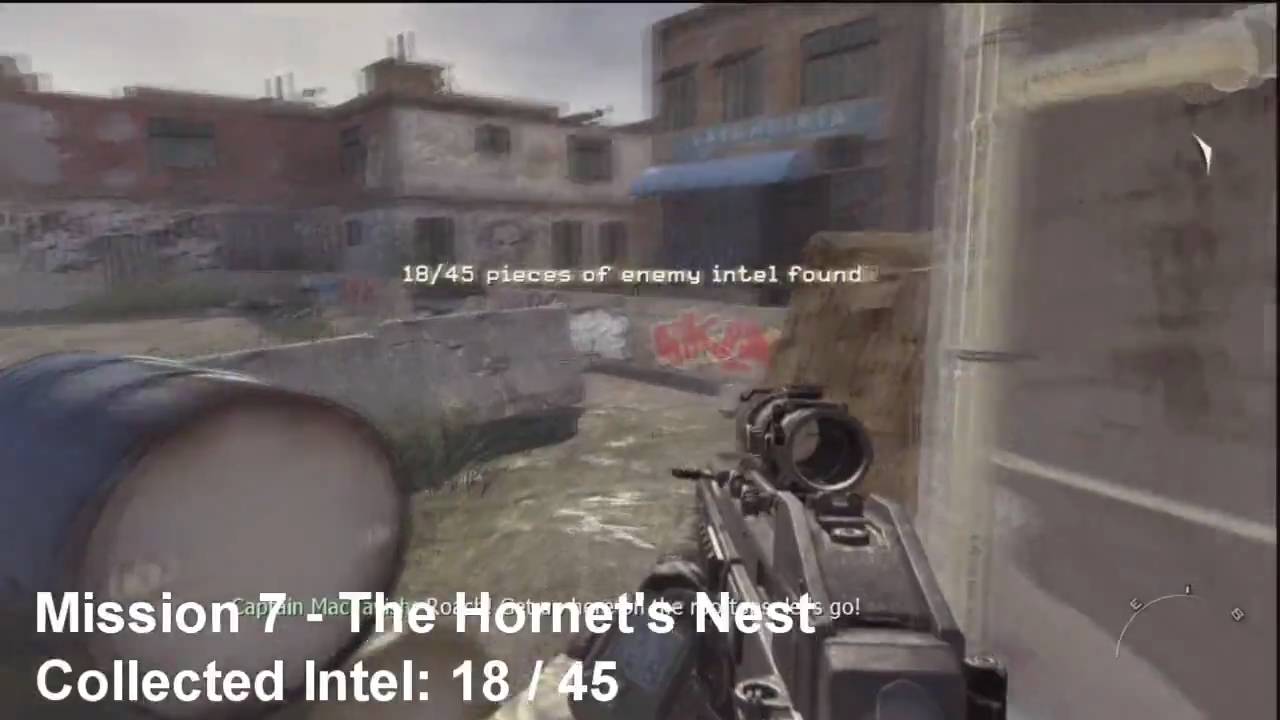 MW2 Intel Locations ACT 2 - YouTube