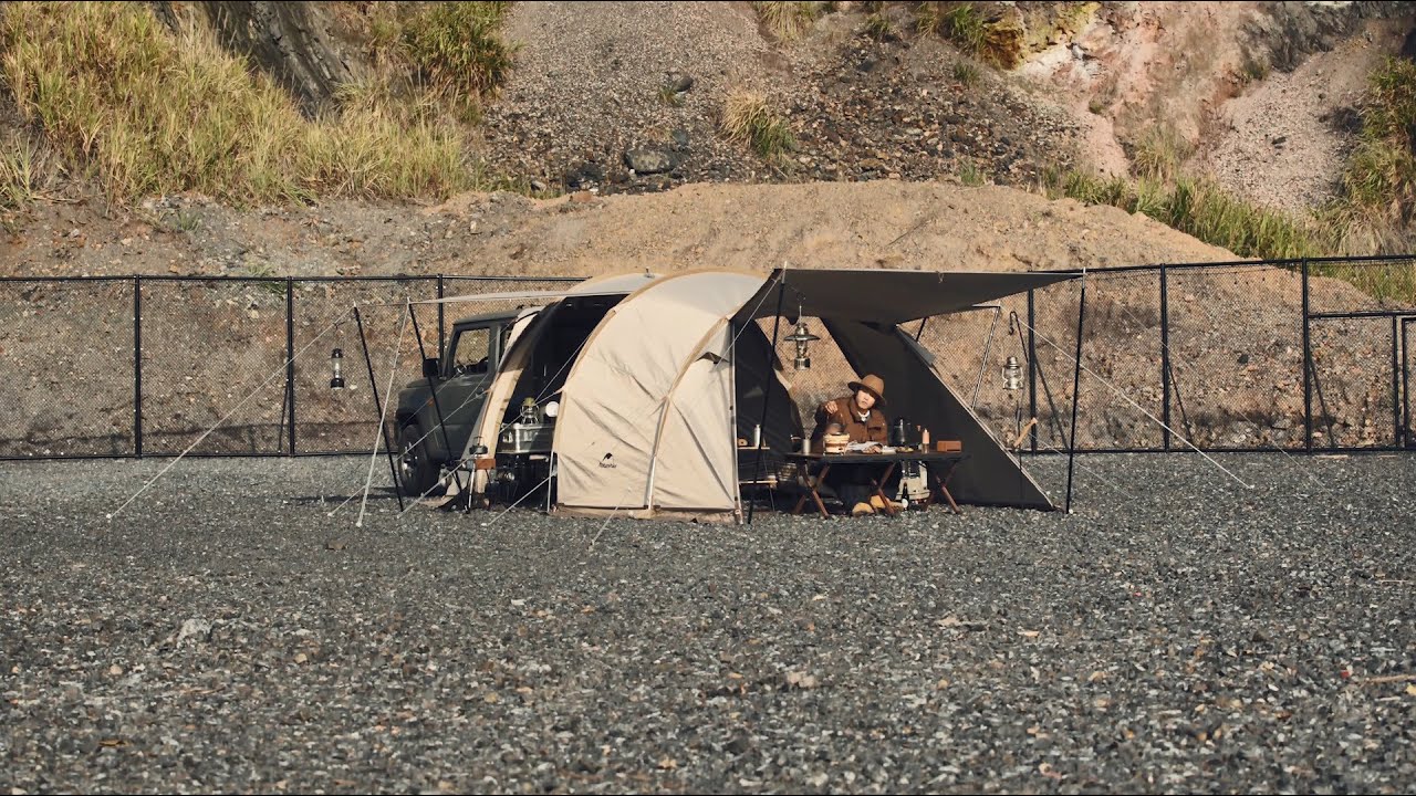 Naturehike Vessel Tunnel Tent - YouTube
