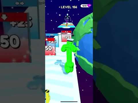 Tall man run Gamefun Level 153-159(ios.android) - YouTube