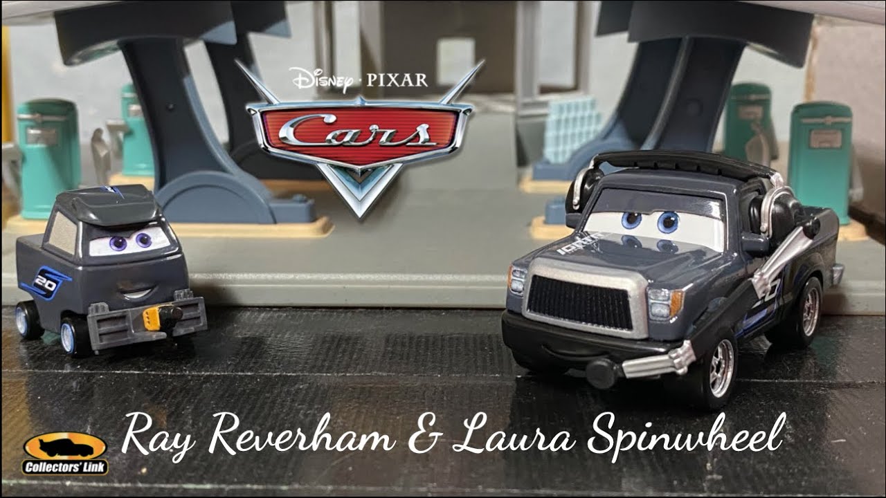 Ray Reverham and Laura Spinwheel (Jackson Storm Raceteam) Cars Die Cast ...