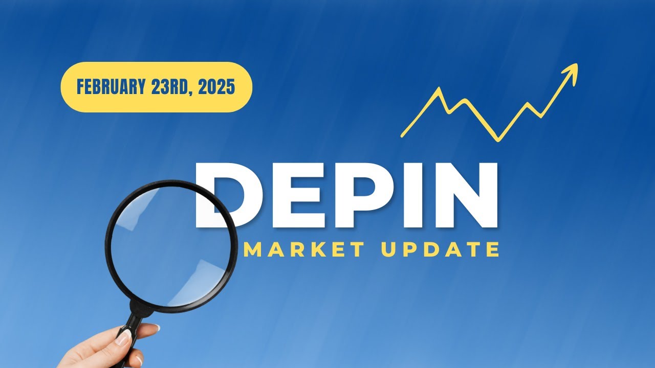 DePIN Market Update - February 23rd 2025 - YouTube