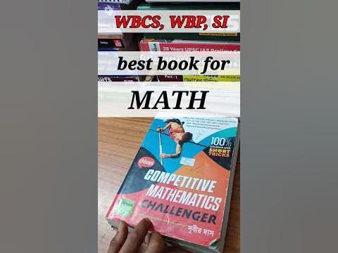 Best book for WBCS ,PSC, WBP, MATH Book #wbcs #kp #foodsi #si #wbp #kolkatapolicexam - YouTube