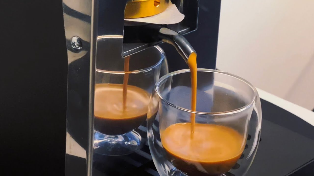 Easy coffee making with e.s.e. pods - YouTube
