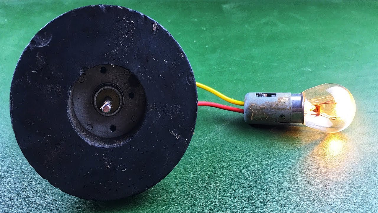 New Electric 2019 Free Energy Generator 100% Self Running With Charging ...