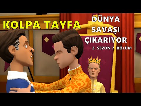KOLPA TAYFA DÜNYA SAVAŞI ÇIKARDI 2 Sezon 7 Bölüm #babamerhaba #komik #animasyon