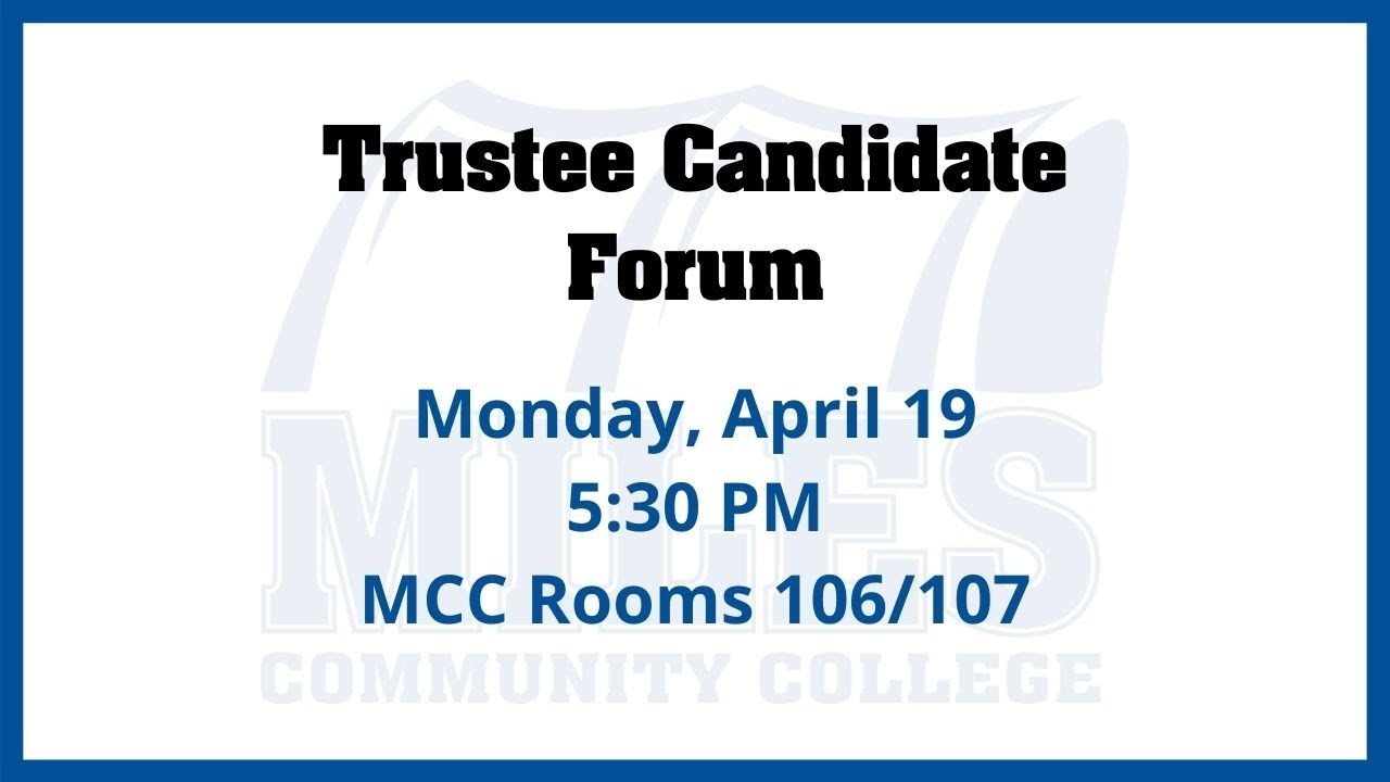 Trustee Candidate Forum 2021/04/19 - YouTube
