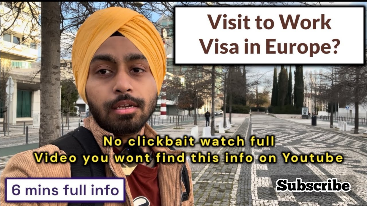 Visit to work visa in europe? Is it possible? - YouTube
