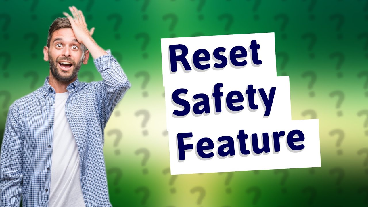 Do safes have a reset button? - YouTube
