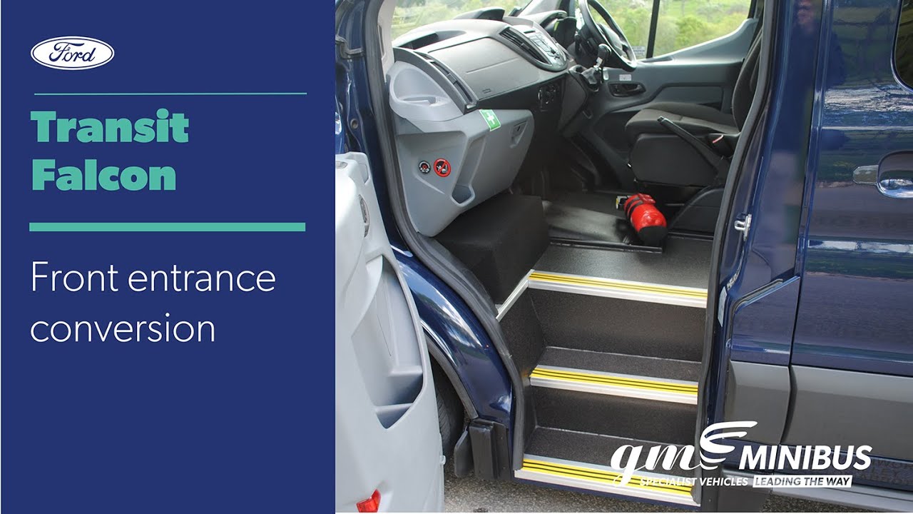 Ford Transit Falcon Minibus | Front entrance conversion - YouTube