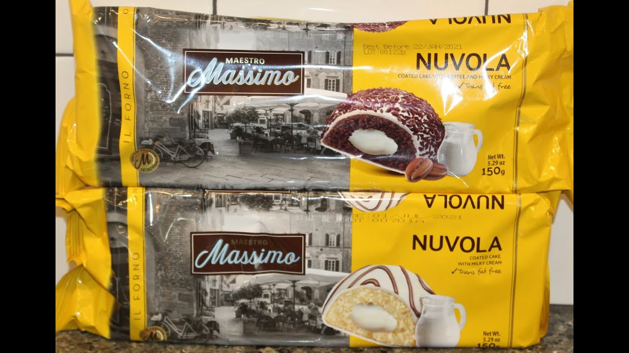 Maestro Massimo Nuvola Coated Cake: with Coffee & Milky Cream and with ...
