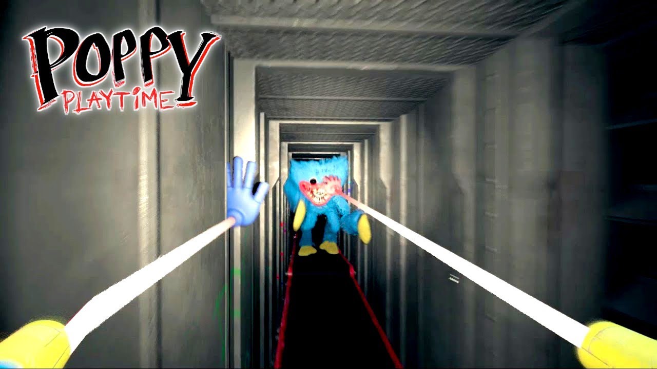 Huggy Wuggy Chase Scene by Player Part. 4 😁🤣 - Poppy Playtime : Chapter ...