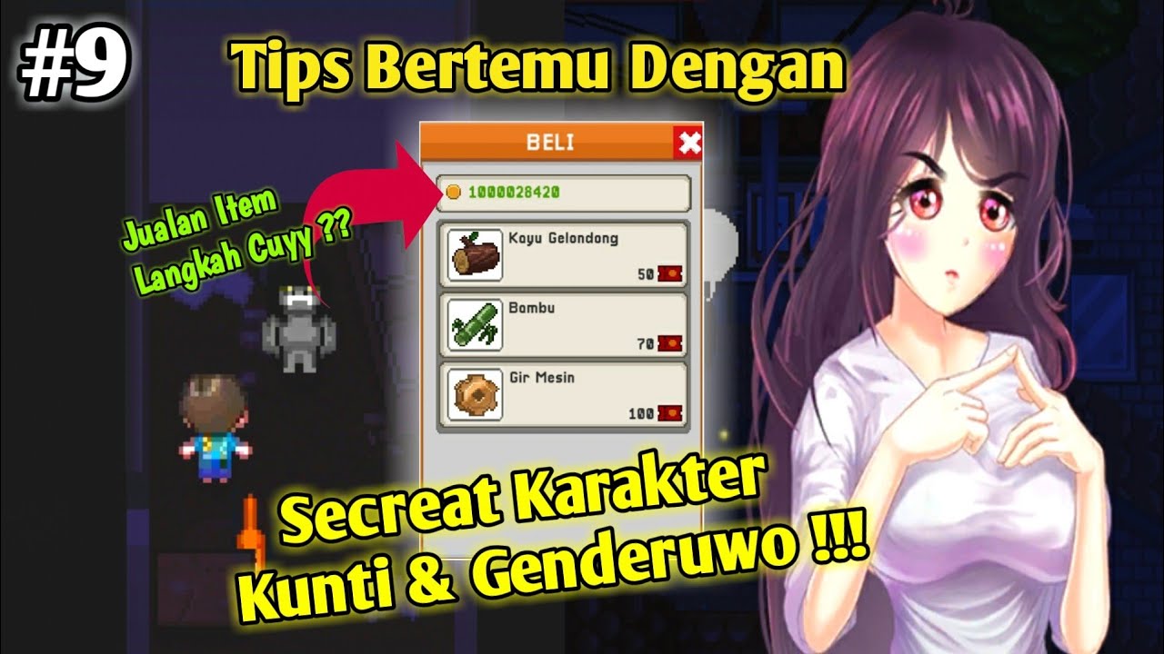 Cara Menemukan Karakter Kuntilanak & Genderuwo Di Game Citampi Stories ...