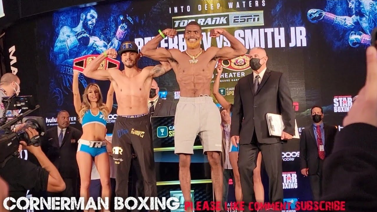 ROBEISY RAMIREZ VS ABRAHAM NOVA WEIGH IN & FACE-OFF AHEAD OF CO-MAIN ...