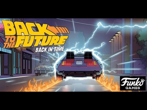 Back to the Future: Back in Time Board Game by Funko Games Unboxing ...