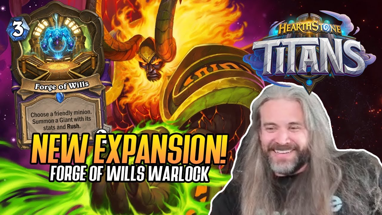 (Hearthstone) New Expansion: TITANS! Forge of Wills Warlock - YouTube