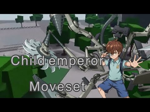 Child emperor moveset : the strongest battlegrounds : shark sqaud - YouTube