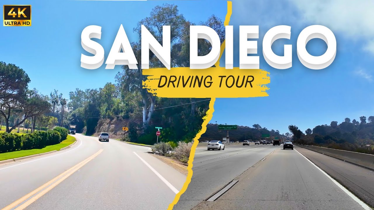 Scenic Drive Through San Diego’s Hidden Gems | North City to La Jolla Village | 4K - YouTube