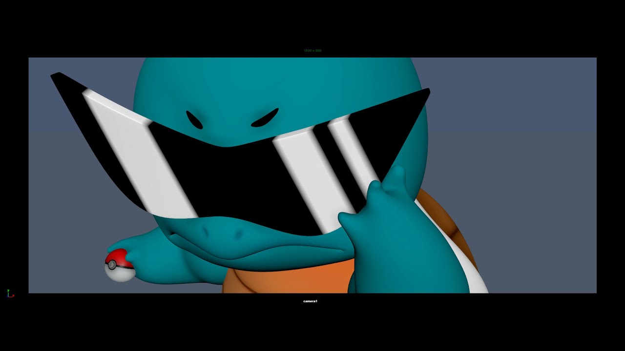 Squirtle (Pokemon) Animation - YouTube