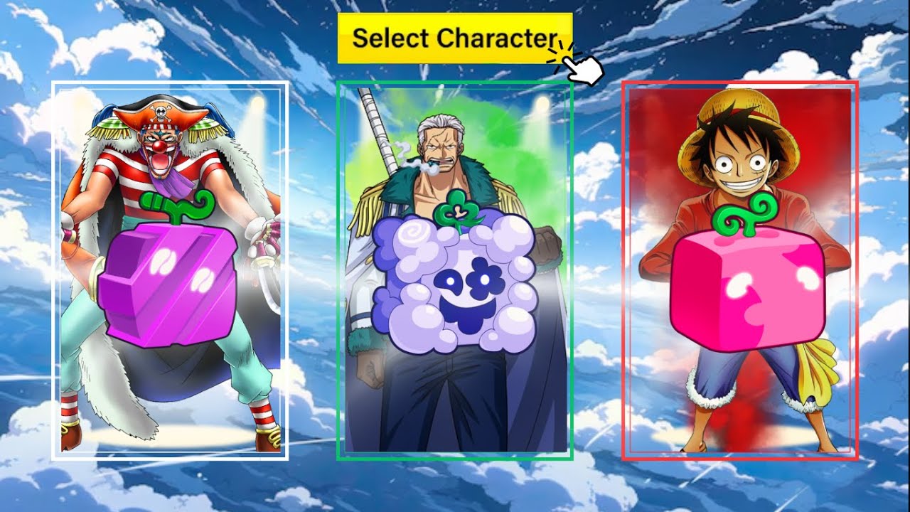 Blox Fruits But One Piece Characters Decide My Fruit 😱 ( Noob Edition ...