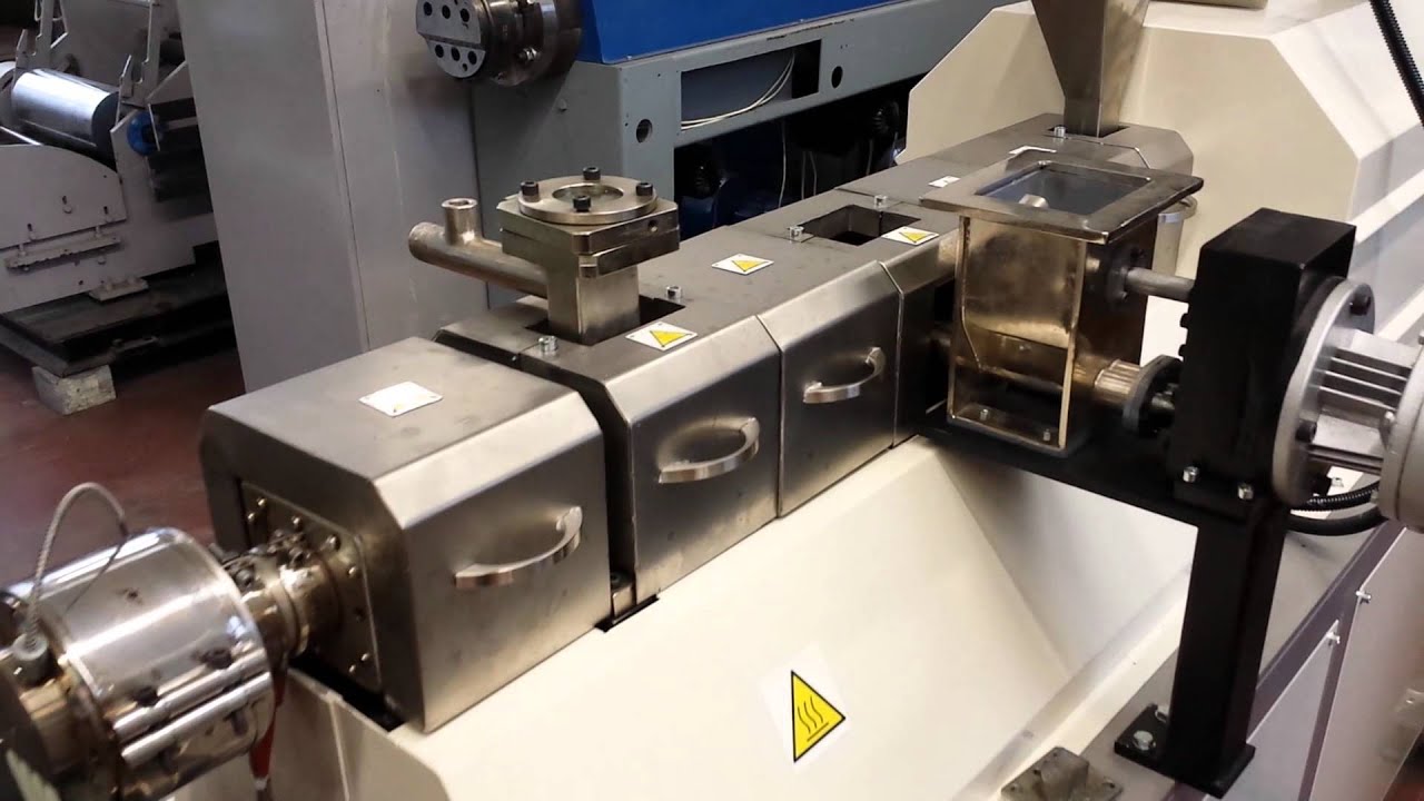E-lab 22 twin screw lab extruder - YouTube
