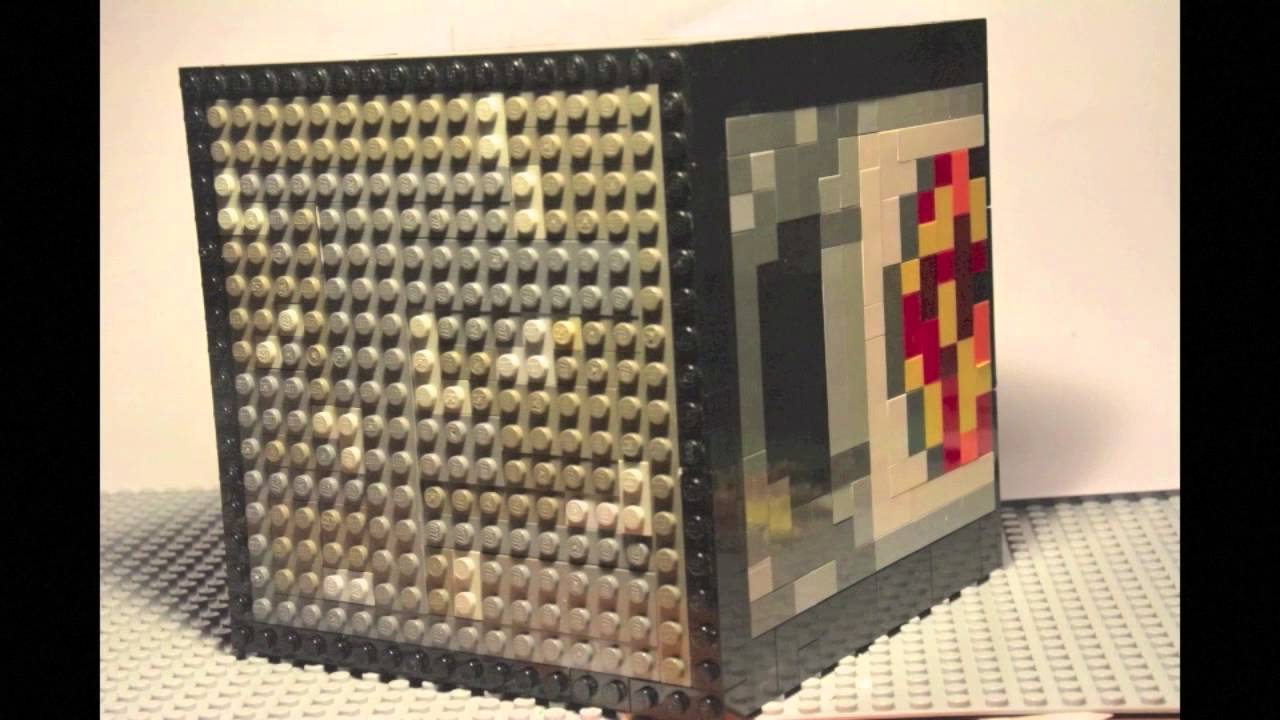Lego minecraft furnace - YouTube