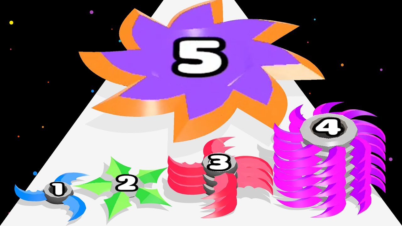 SLICE RUSH 3D - Level Up Spinner Cut (ASMR Gameplay) - YouTube