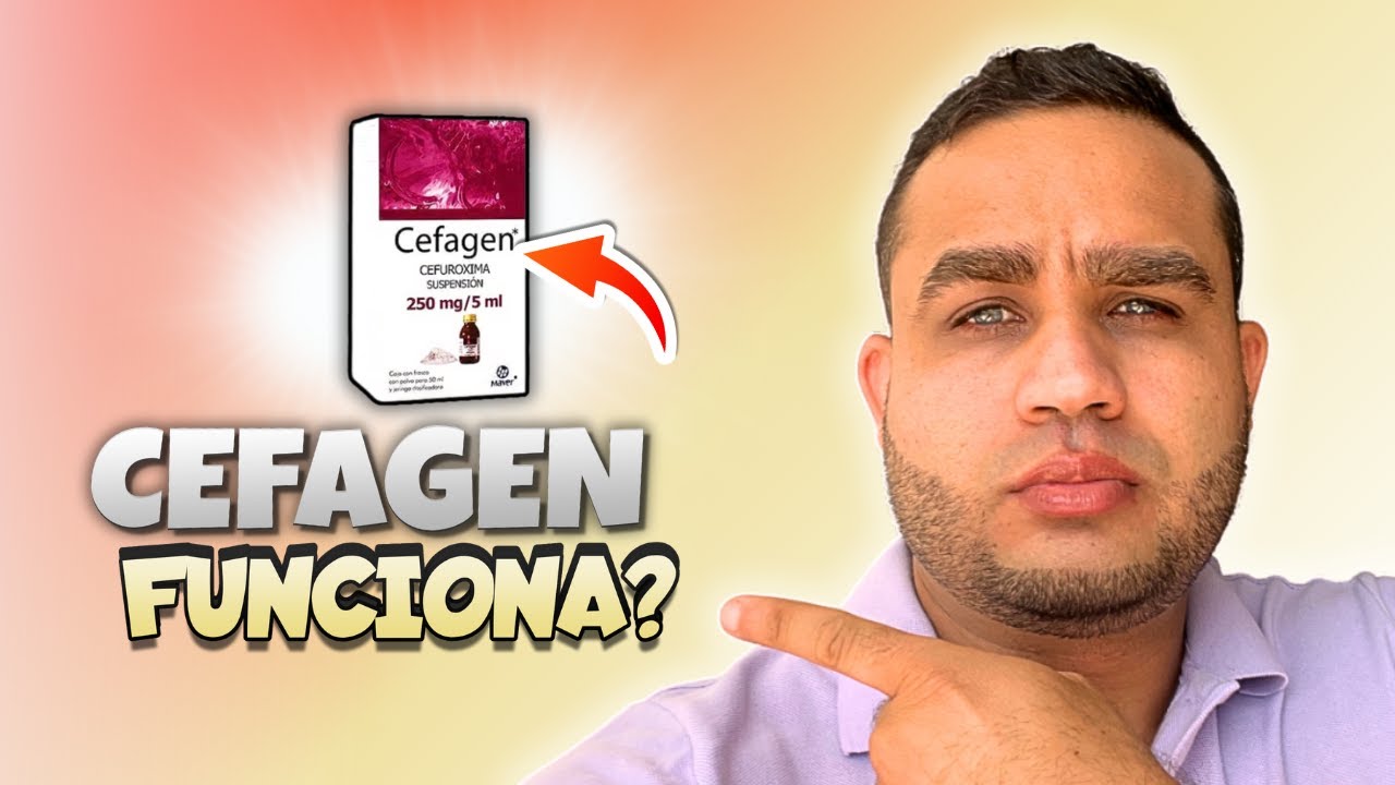 CEFAGEN CEFUROXIMA SUSPENSION PARA QUE SIRVE | COMO PREPARAR - YouTube