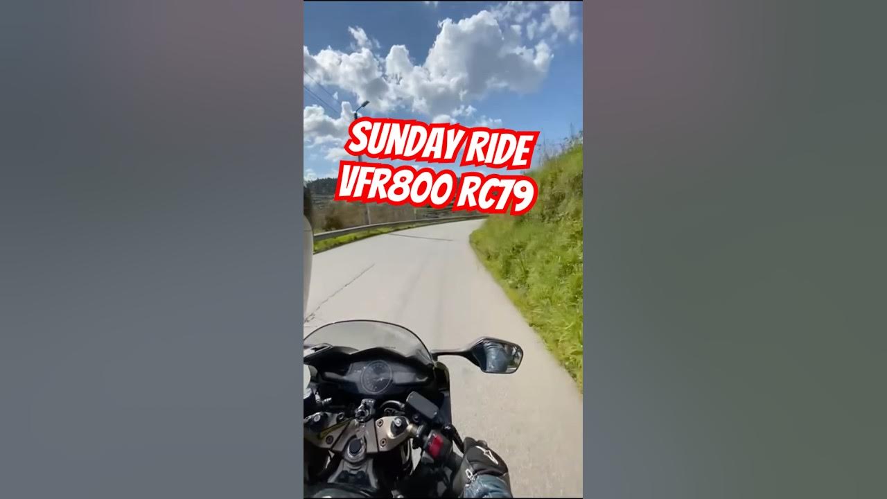 Voltinha de domingo para matar saudades do som do V4 da RC79 #sundayride #motorcycleride # ...