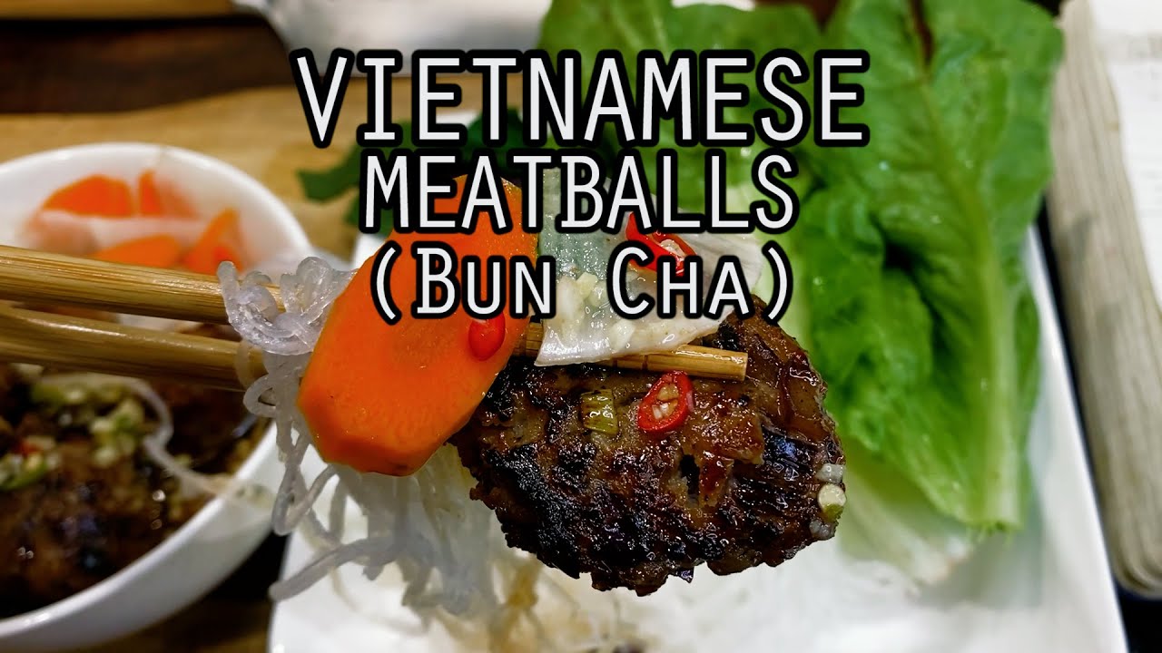 Woo Can Cook | Vietnamese "Bun Cha" Meatballs #food #recipe #cooking # ...
