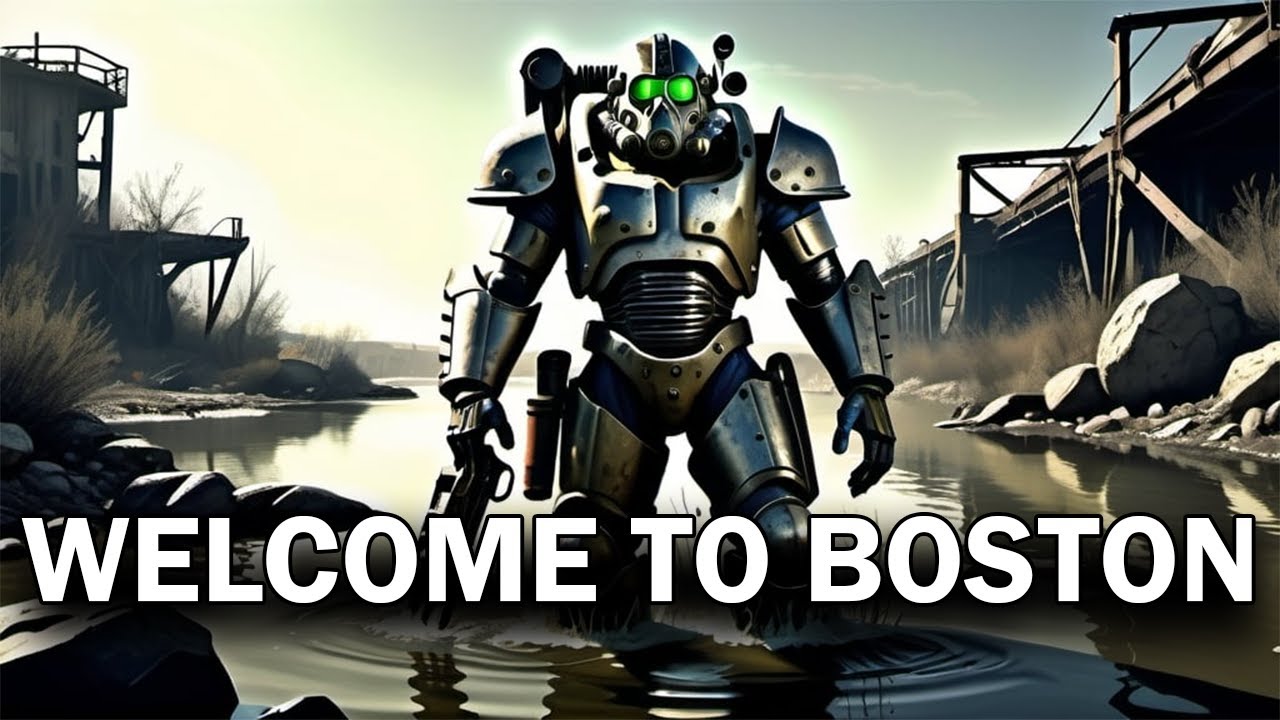 EPIC Fallout 4 Adventure: POWER ARMOR River Walk & City Showdown! - YouTube