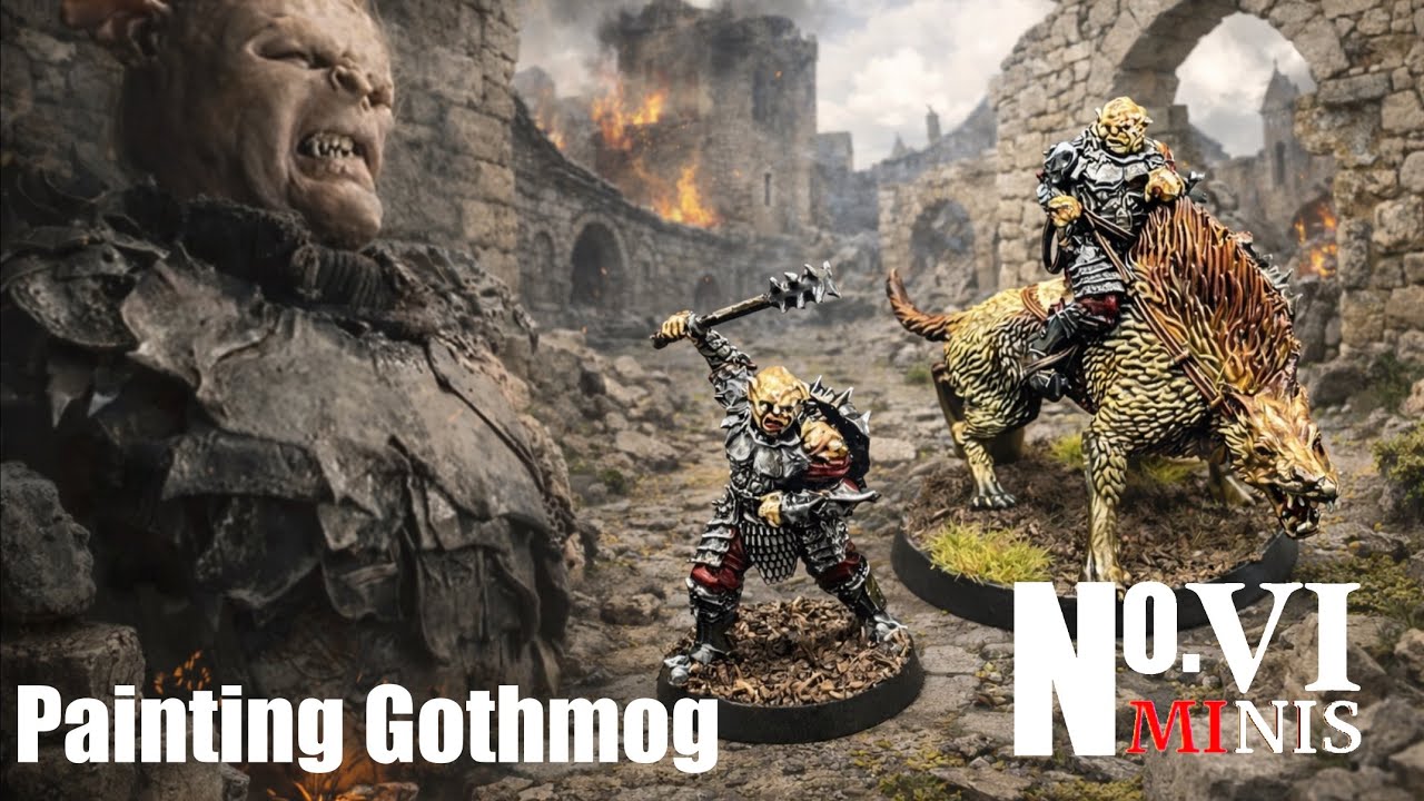 How to Paint Gothmog from the Battle of Osgiliath Boxed Set - YouTube