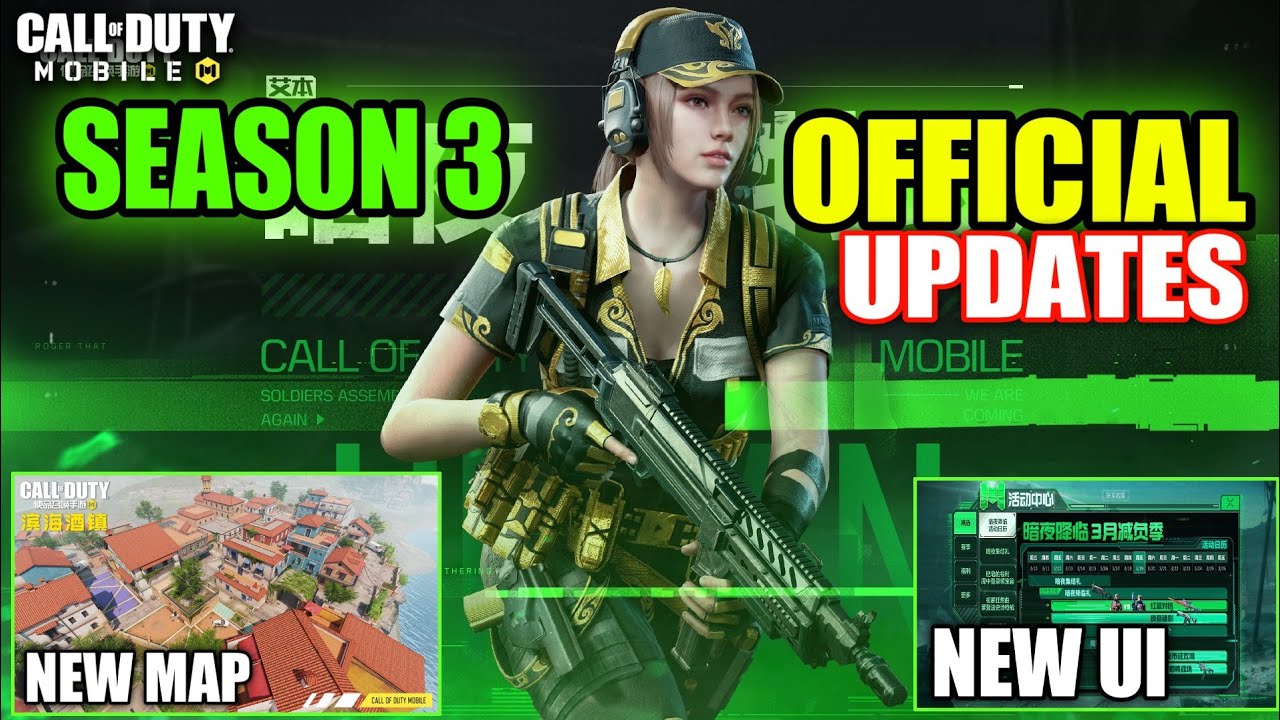 Season 3 Official Updates Cod Mobile China || Season 3 Battle Pass ...