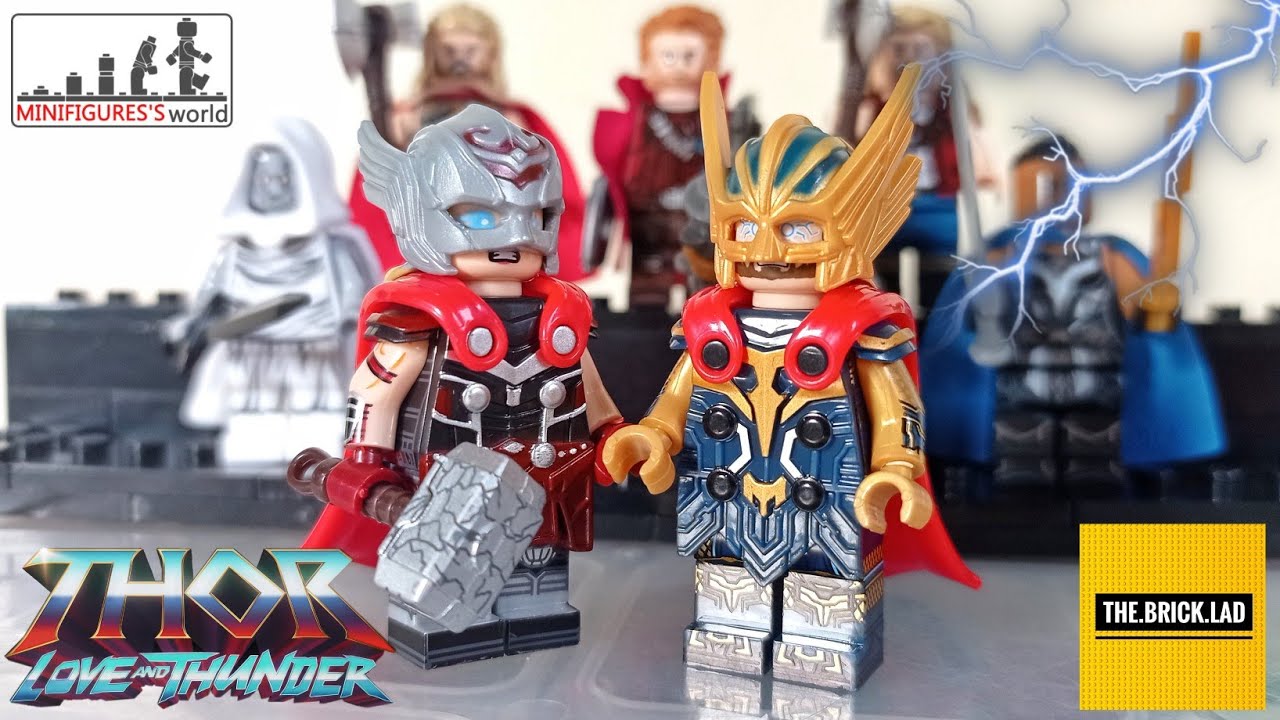 LEGO Thor Love and Thunder XINH X0339 Set Review Lego Gorr Jane Foster ...