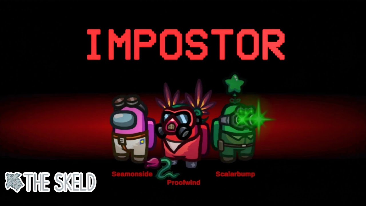 200 IQ Among Us Pro Shapeshifter Imposter Gameplay The Skeld ...