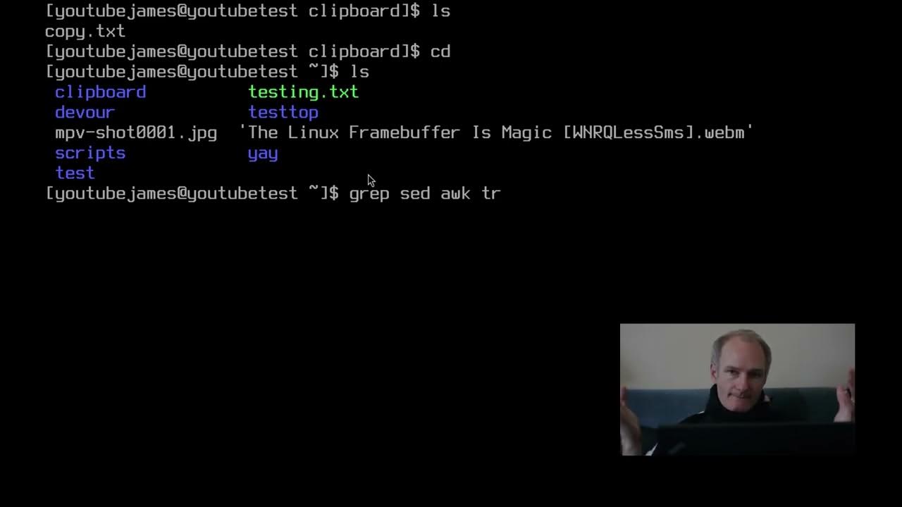 Copy And Paste In The Linux Terminal - YouTube