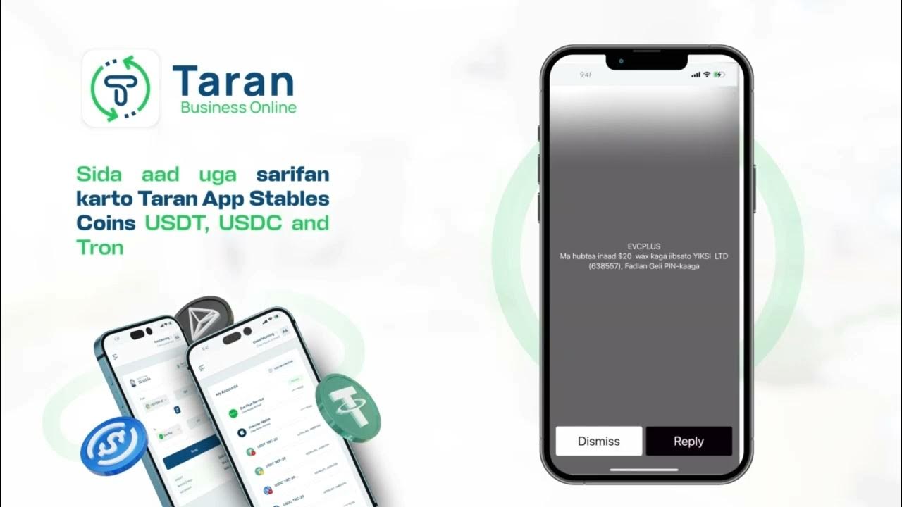 sida aad ugu sarifan karto taran app stable coin usdc,usdt and tron. - YouTube