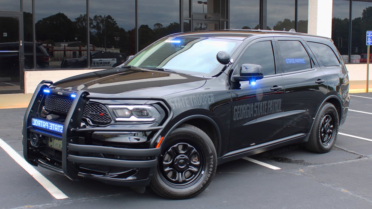 Georgia State Patrol 2022 Dodge Durango - YouTube